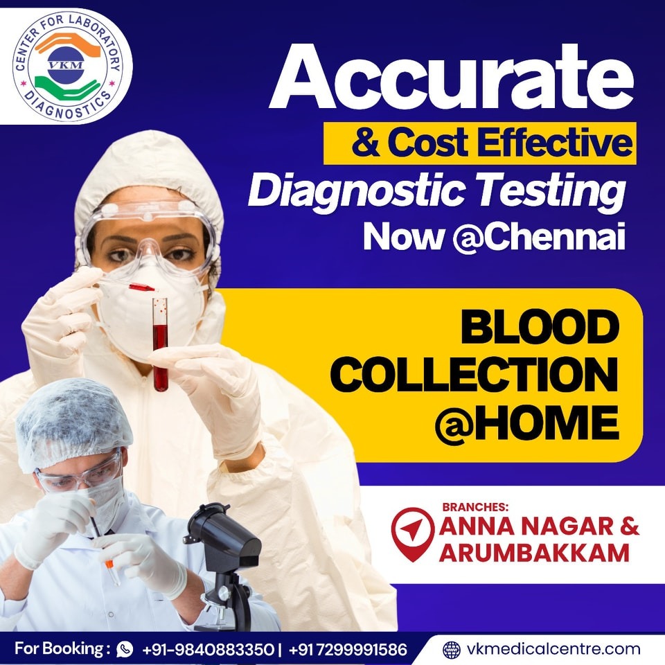 Blood Collection Home Visit - VK Medical Centre